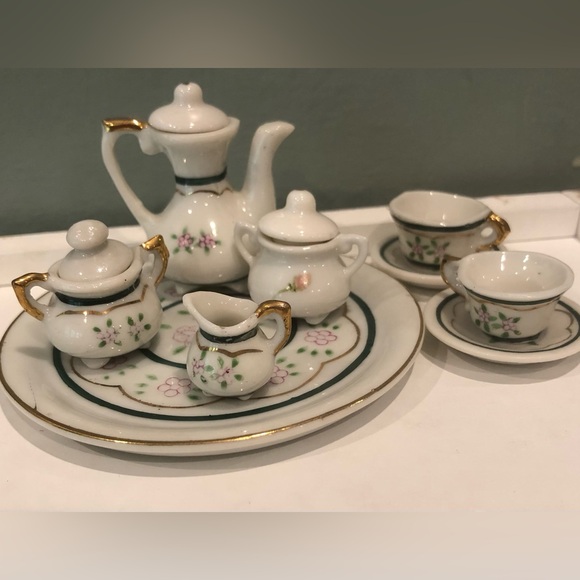 Art | Miniature China Tea Set | Poshmark